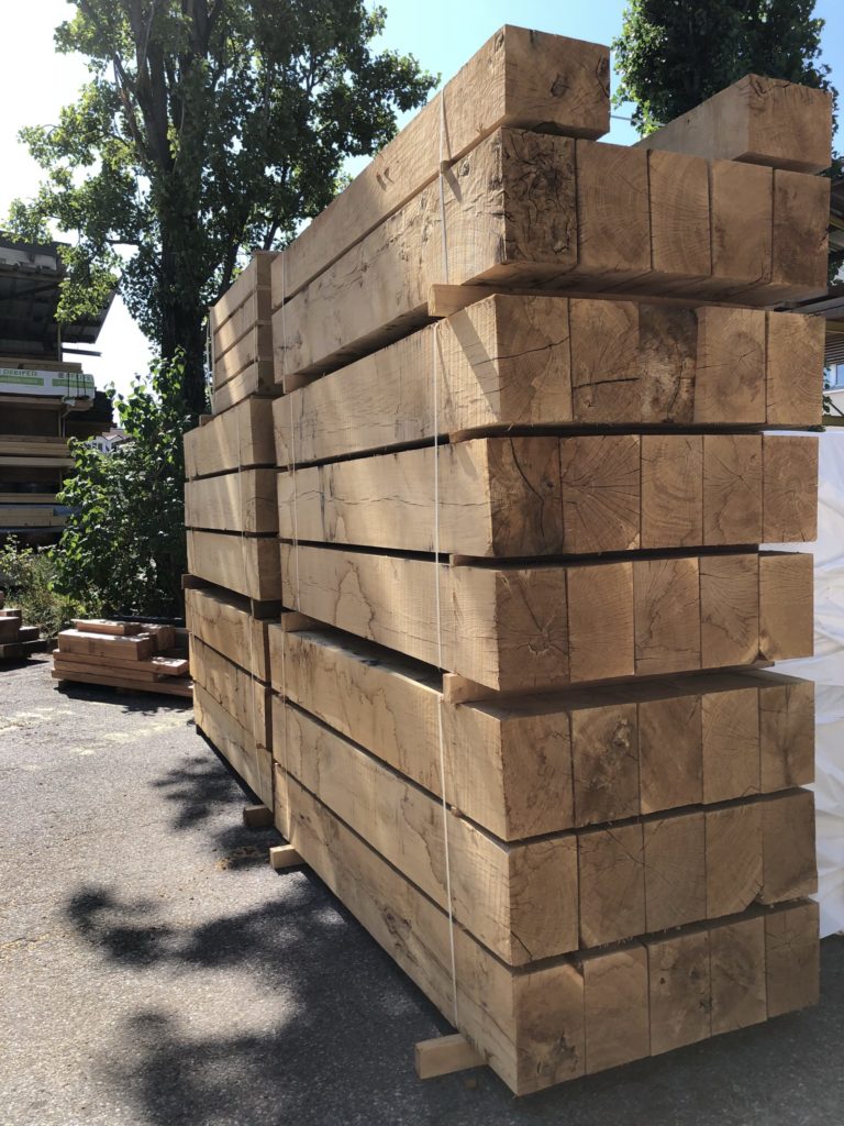 Traverse paysagère chêne - Delta bois : Négoce et Commerce de Bois