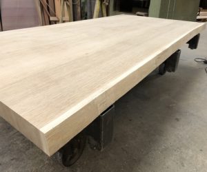 PLATEAU DE TABLE ASSEMBLÉ LIVE EDGE - Delta bois : Négoce et Commerce de Bois
