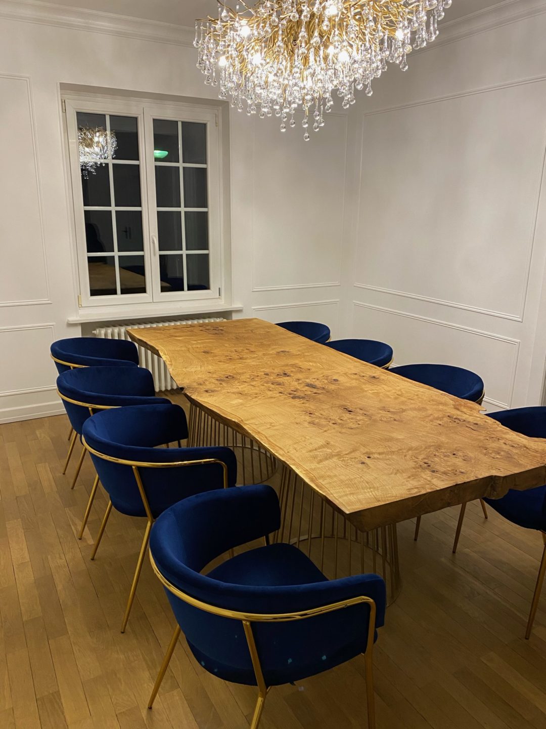 PLATEAU LIVE EDGE CHÊNE MASSIF GRANDE TAILLE - Delta bois : Négoce et Commerce de Bois